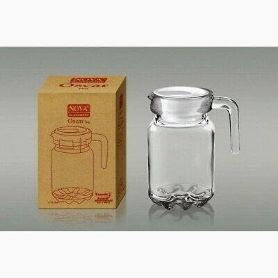 Amroc 750ml Small Glass Fridge Jug