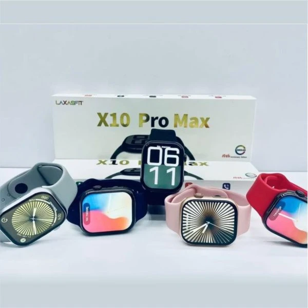 X10 Pro Max Smart Watch – 2025 Ultra Slim Smartwatch With Bluetooth ...